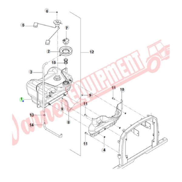 B01010 FUEL TANK for Branson 2510 (AC01449) – Varner Parts