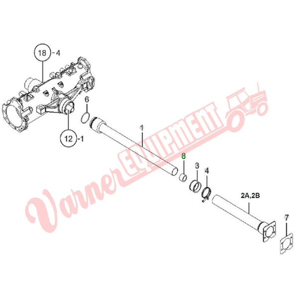 S023 COVER SHAFT for Branson 3510H (AC00516) – Varner Parts