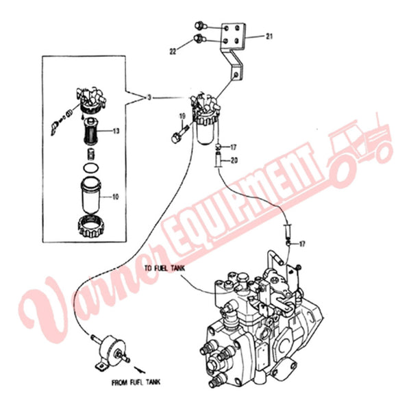 E013 FUEL SYSTEM for Branson 3510H (AC00516) – Varner Parts