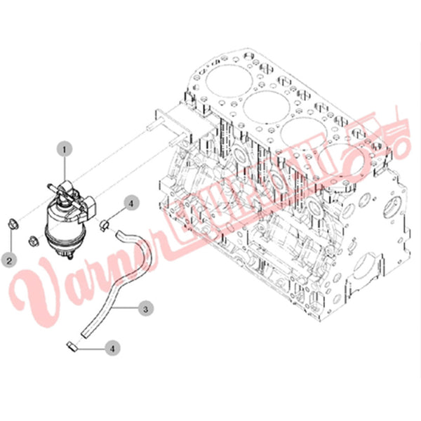 A16 FUEL FILTER ASS'Y for Branson 3015R (AC01091) – Varner Parts
