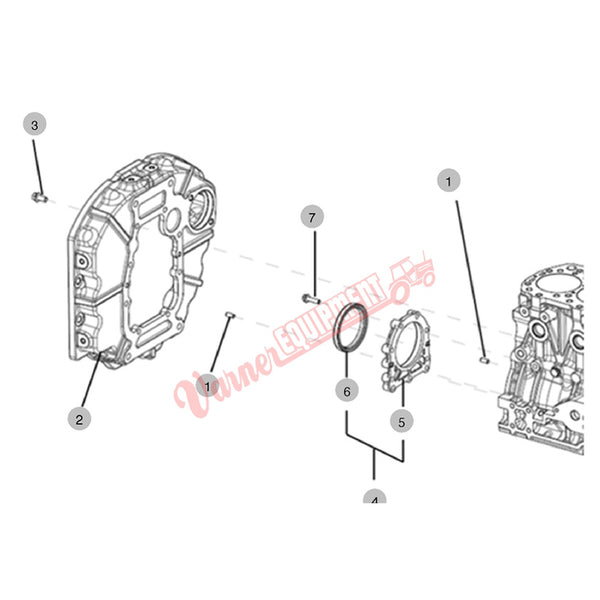 A19_005 FLYWHEEL HOUSING for Branson 3015R (AC01901) – Varner Parts