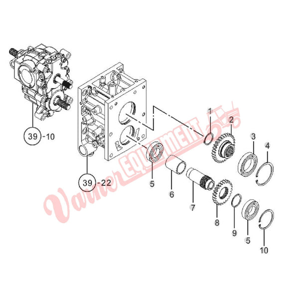 S040 HYD SHIFT TRANSMISSION GEAR for Branson 3510H (AC00516) – Varner Parts