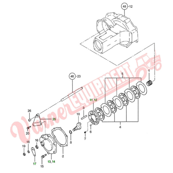 S050 BRAKE for Branson 3510H (AC00516) – Varner Parts