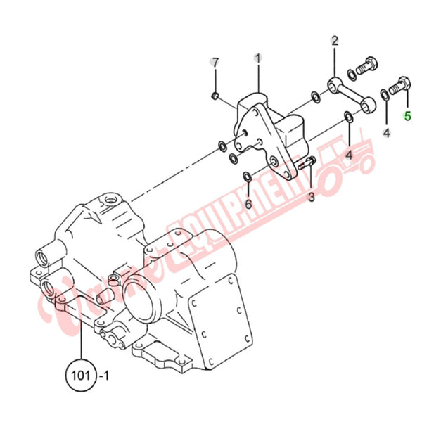 S103 S.C.V SUPPORT for Branson 3510H (AC00516) – Varner Parts