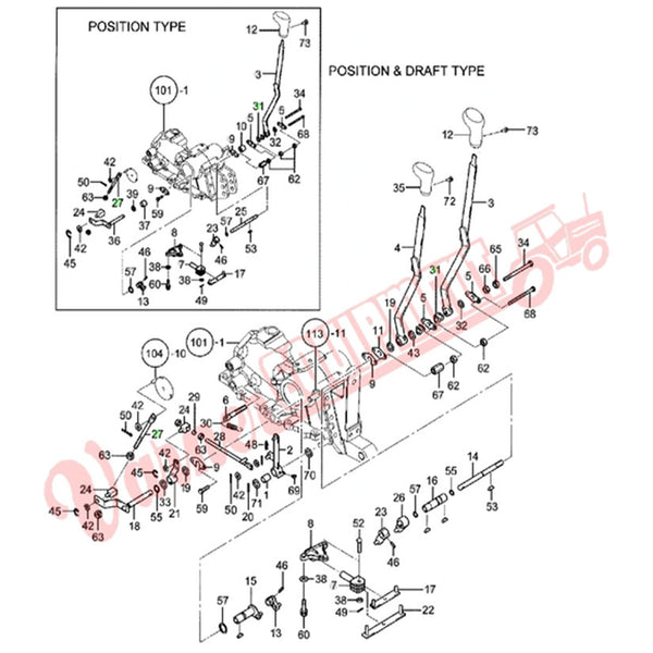 S111 HYD CONTROL for Branson 3510H (AC00516) – Varner Parts