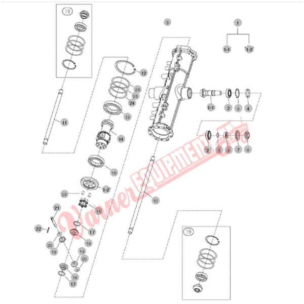 E01070 FRONT DRIVE SHIFT for Branson 3015R (AC01901) – Varner Parts