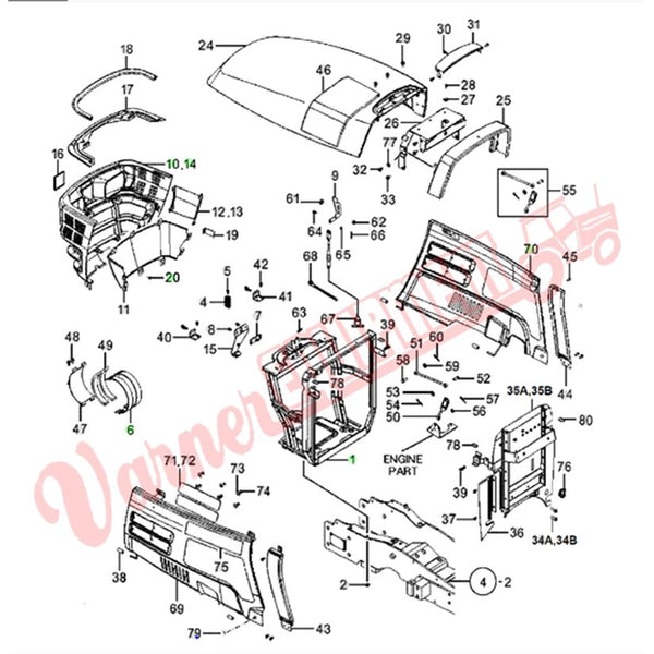 S136 HOOD for Branson 3510H (AC00516) – Varner Parts