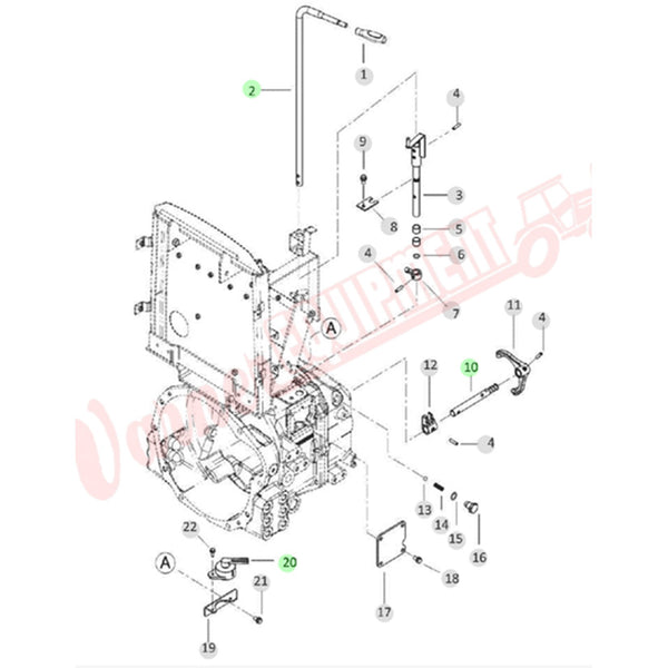 C04010 SHUTTLE ASSY 2001-2021 for Branson 2515R (AC01658) – Varner Parts