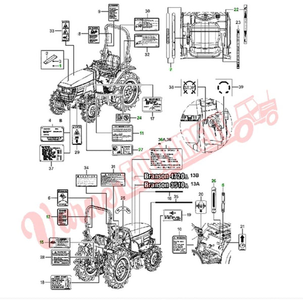 S144 NAME PLATE for Branson 3510H (AC00516) – Varner Parts