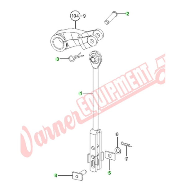 S148 LIFT LINK L for Branson 3510H (AC00516) – Varner Parts